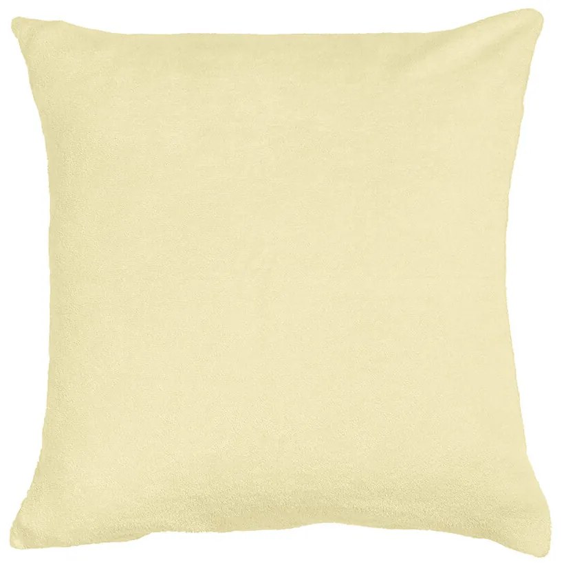 Froté povlak na polštář 40x40 krémový 003 silný 200g/m2 KARO