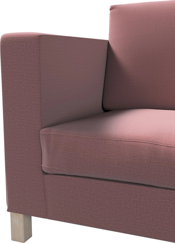 Potah na pohovku IKEA Karlanda 3-místná nerozkládací, krátký barva fialová látka sametová