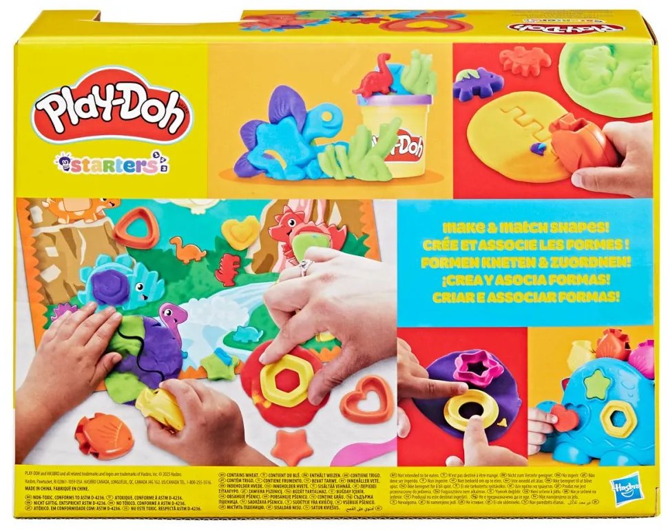 Hasbro Play-Doh Tvary a barvy Dino