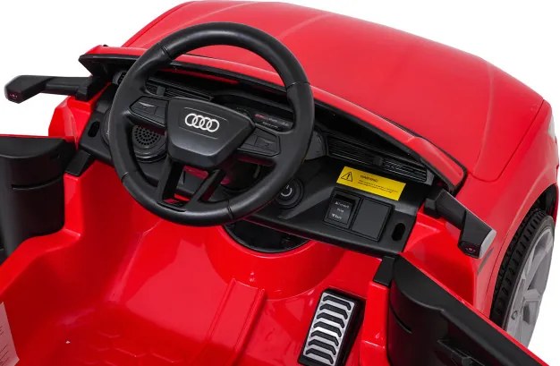 Elektrické autíčko Audi SQ8 červené / šedé