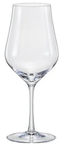 Crystalex - Bohemia Crystal Sklenice na bílé i červené na víno Tulipa 350 ml, 6 ks