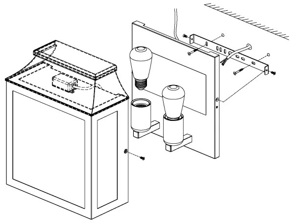 Eglo 97294 - Venkovní nástěnné svítidlo SONCINO 2xE27/60W/230V IP44
