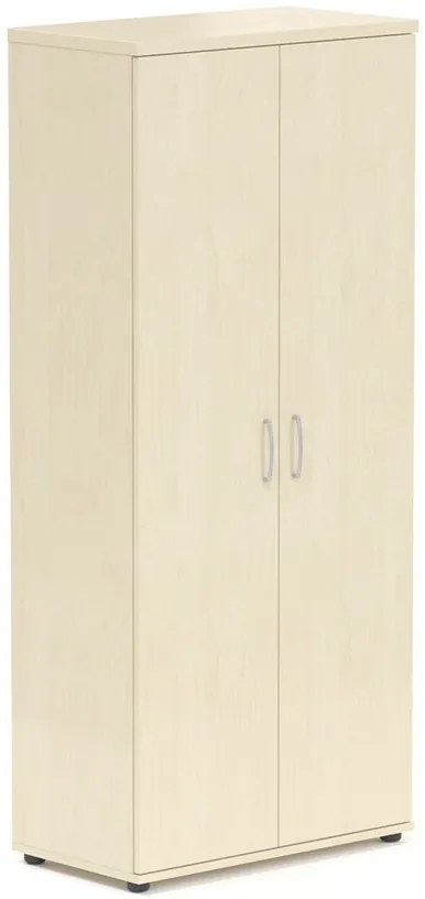 Vysoká šatní skříň Visio 80x38,5x183,5 cm Barva: Ořech