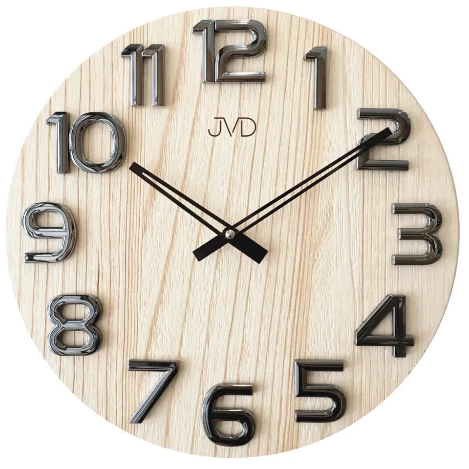 Nástěnné hodiny dřevěné JVD  HT97.4