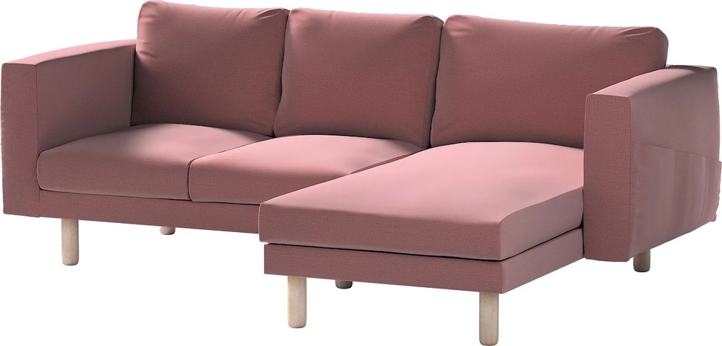 Potah na pohovku IKEA Norsborg 3-místná se šezlongem barva fialová látka sametová