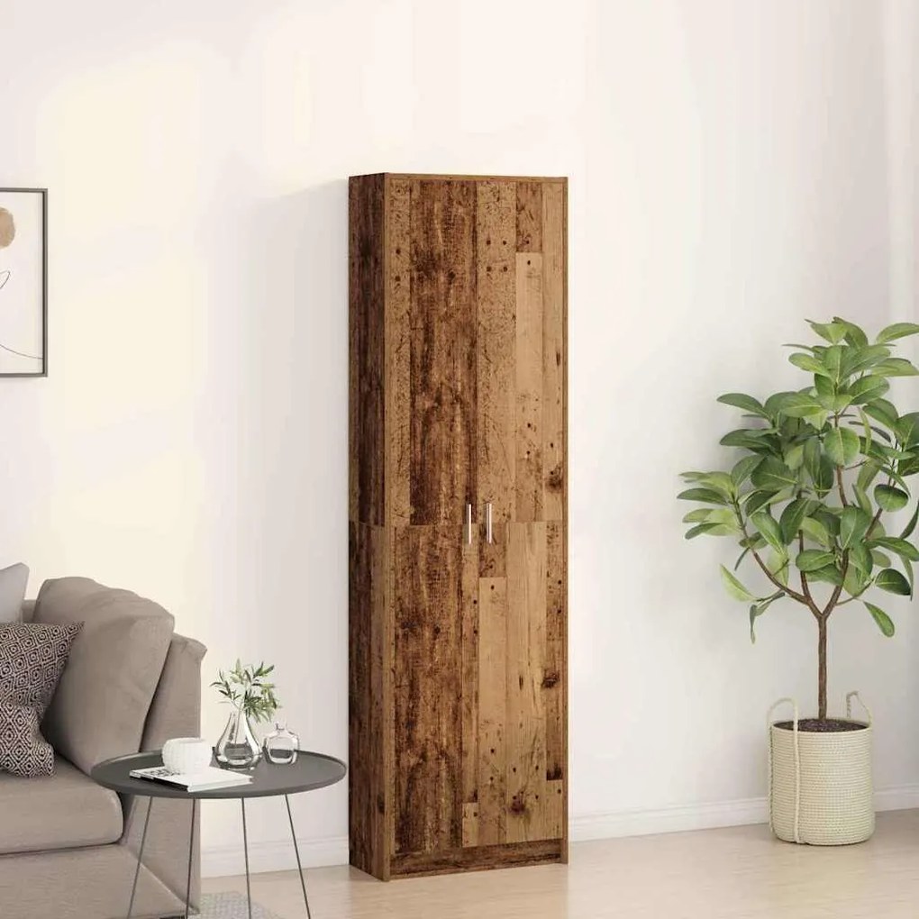 Šatní skříň Staré dřevo 55 x 25 x 189 cm Kompozitní dřevo 3334015