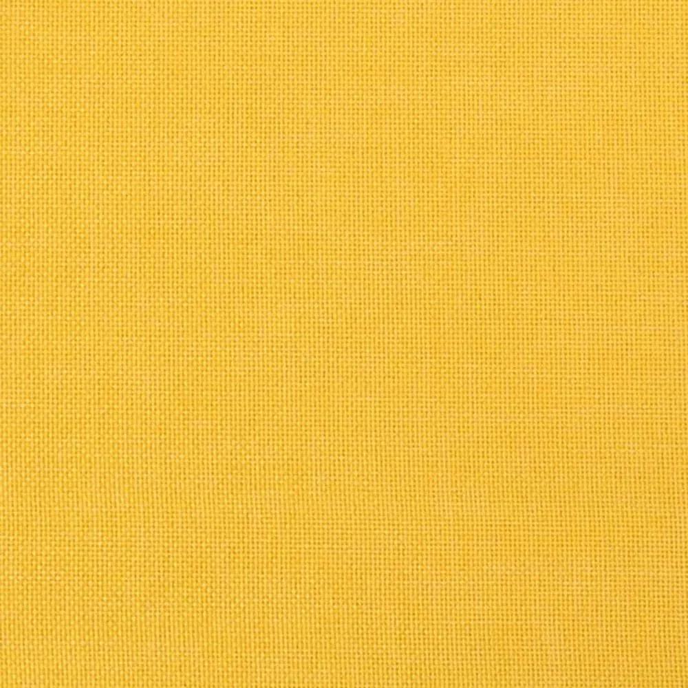 Petromila Polohovací křeslo žluté textil