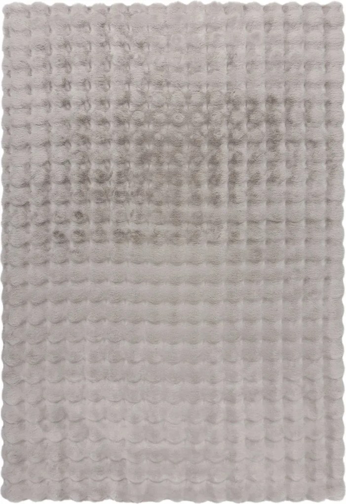80x150 Kusový koberec Waffle Faux Fur Grey