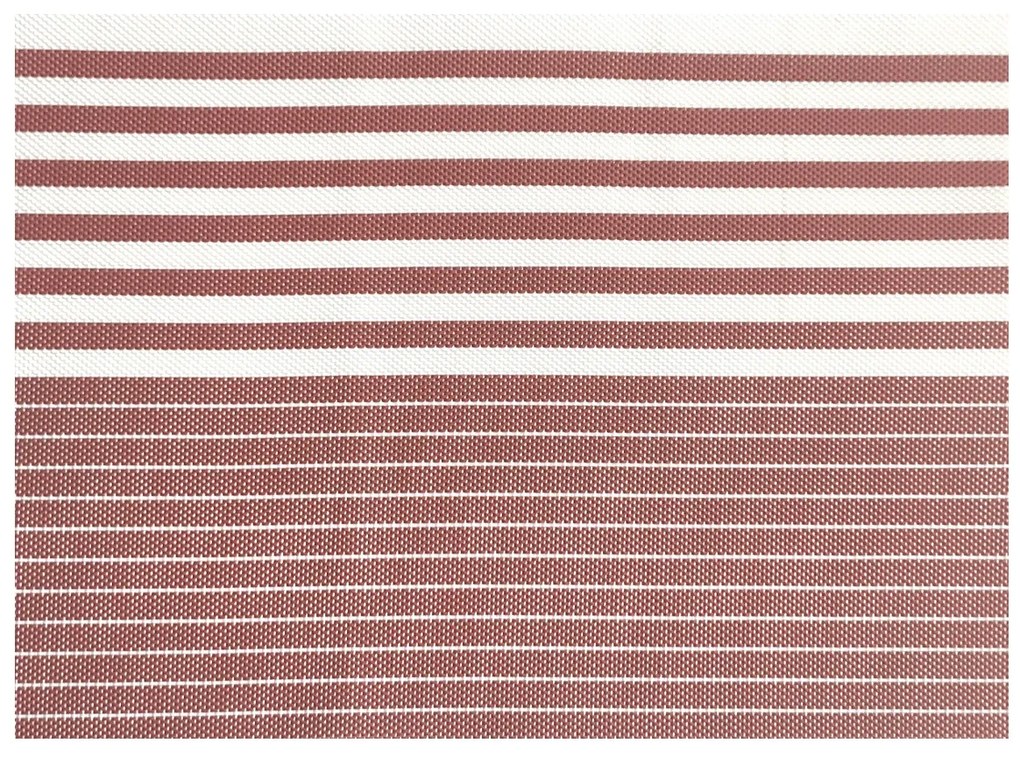 Prostírání Stripe hnědá, 30 x 45 cm, sada 4 ks