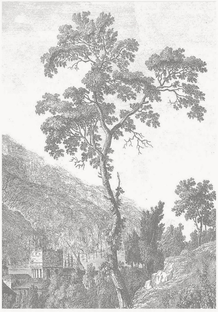 Tapeta Engraved Landscapes I