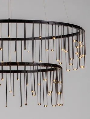 Závěsné LED svítidlo NOVA LUCE STELLAR 41W 3000K 9186969 stmívatelné Triac