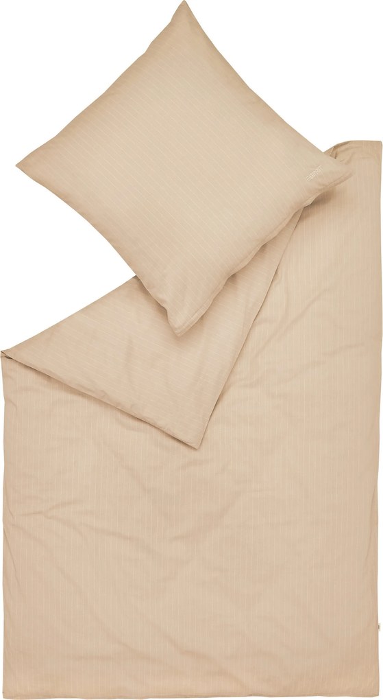 XXXLutz POVLEČENÍ, flanel, krémová, pískové barvy, 135/200 cm Esprit - Online Only povlečení - 003021157802