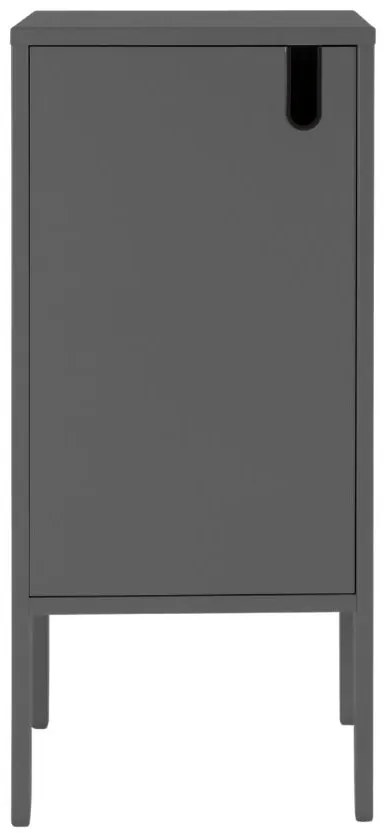 OnaDnes -20% Matně šedá lakovaná skříňka Tenzo Uno 40 x 40 cm