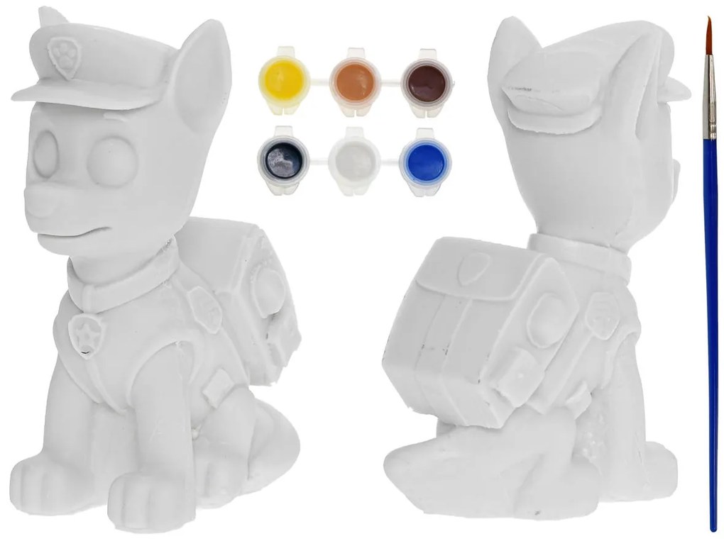 _Ostatní 1_ Paw Patrol Malování na figurku kreativní set s barvičkami 4 druhy porcelán 35058