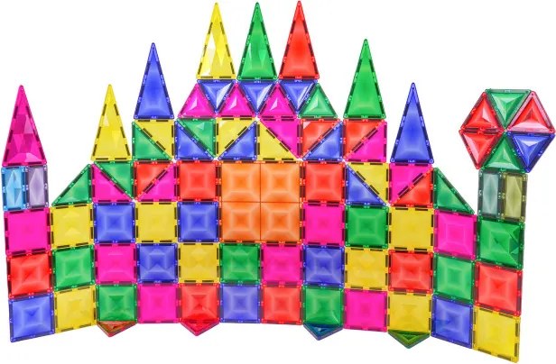 Magnetická stavebnice SUPER MAGNETISM , 93 dílků
