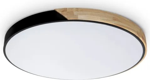 Brilagi - LED Stmívatelné svítidlo PILANA LED/72W/230V dub/černá pr. 80 cm + DO