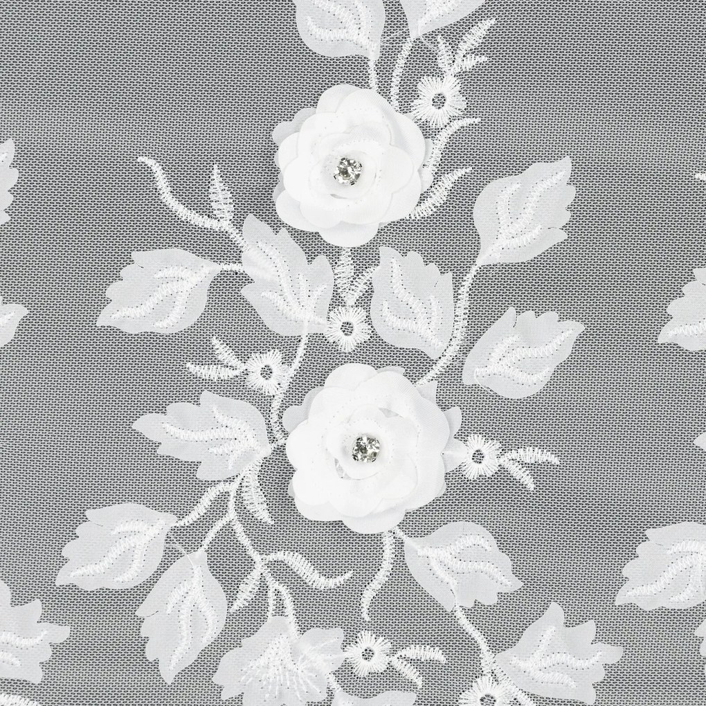 KRÁTKÁ ZÁCLONA NA PÁSCE EVA MINGE ROSES4 300X90 CM KVĚTY