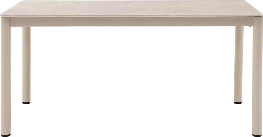 House Nordic Zahradní stůl ALCUDIA 160x90 cm béžový 7501195