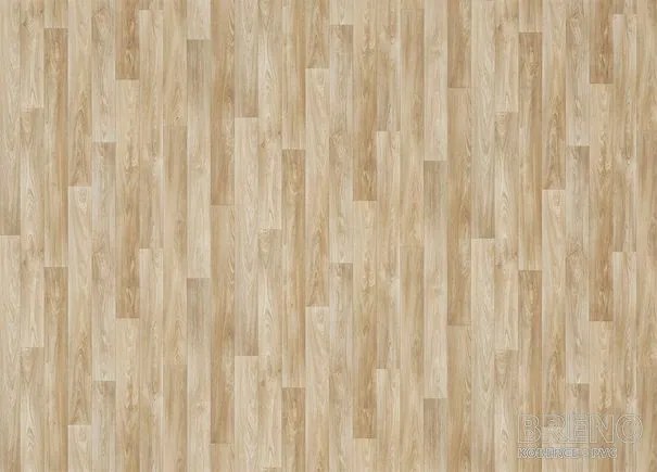 Breno PVC ECOTEX Nimes 536 - světlé dřevo, šíře 300 cm