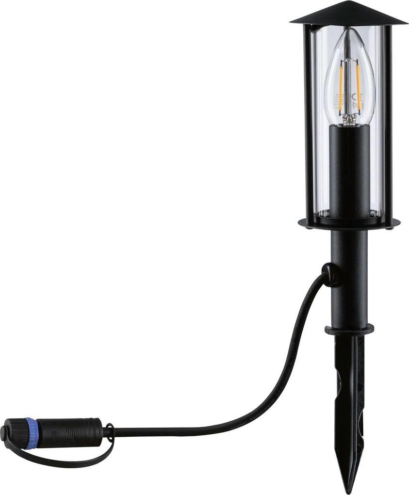 P 94323 Plug & Shine sloupkové svítidlo klasické Mini IP44 2W 24V antracit E14 - PAULMANN