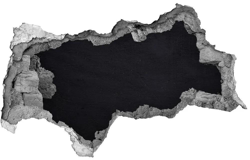 Wallmuralia Díra 3D fototapeta na stěnu Černá tabule 95x73 cm
