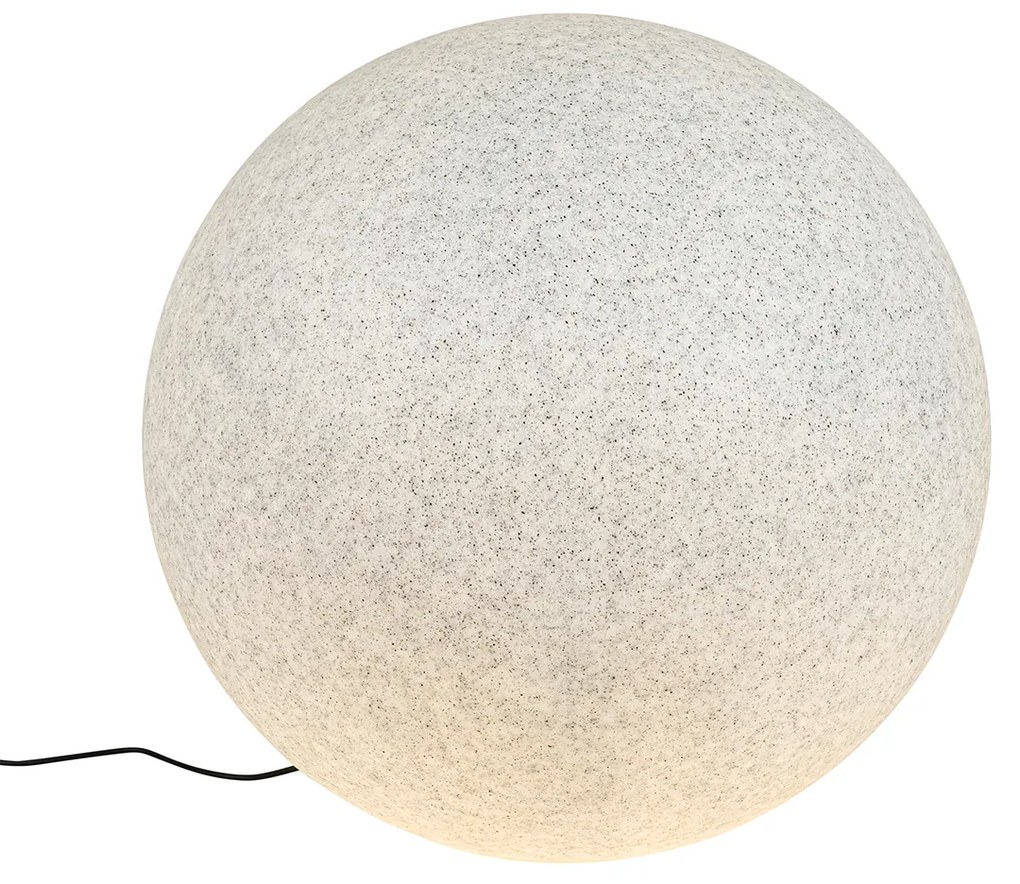 Moderní venkovní lampa šedá 77 cm IP65 - Nura