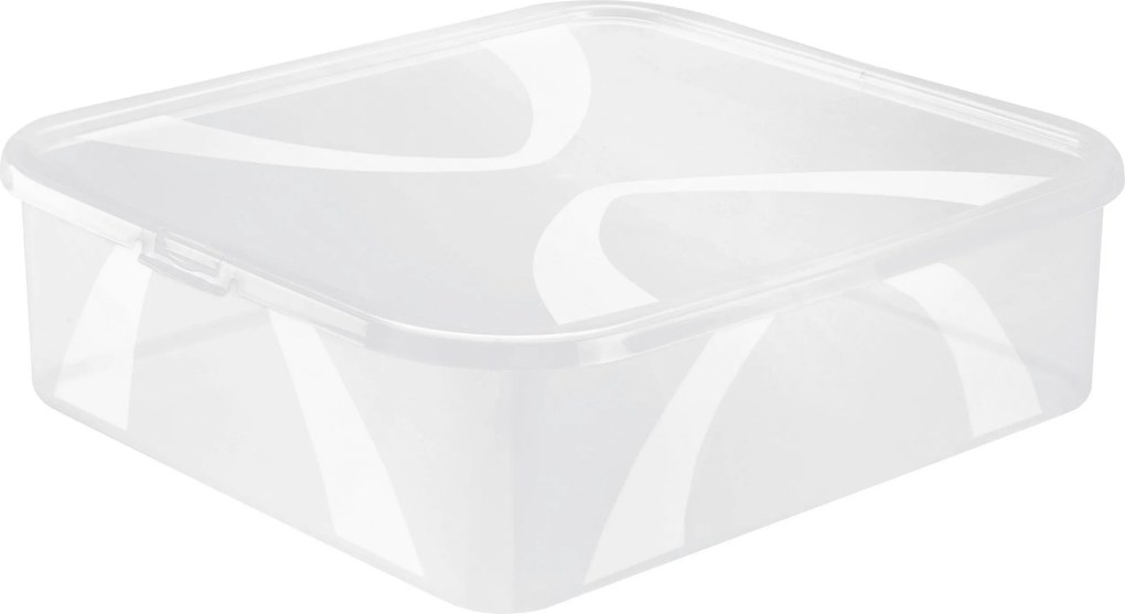 XXXLutz BOX S VÍKEM 12 l Rotho - Stohovatelné boxy - 003294001804