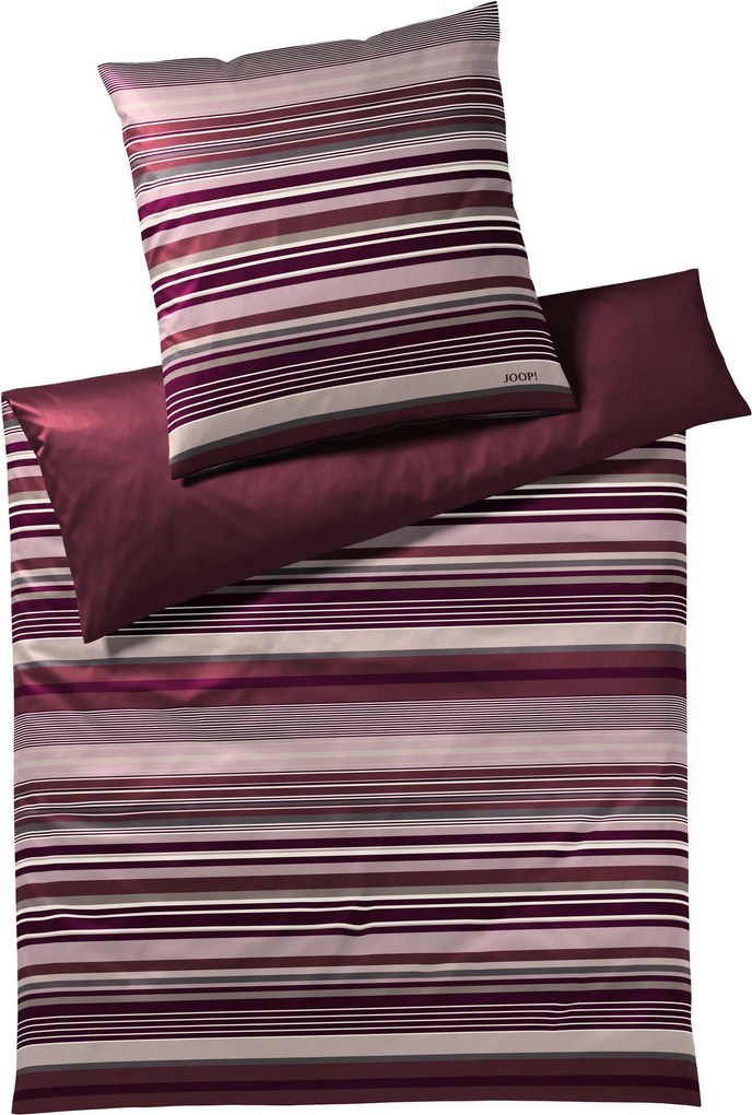 XXXLutz OBOUSTRANNÉ POVLEČENÍ, makosatén, starorůžová, tmavě červená, 135/200 cm Joop! - Online Only povlečení - 004977081901