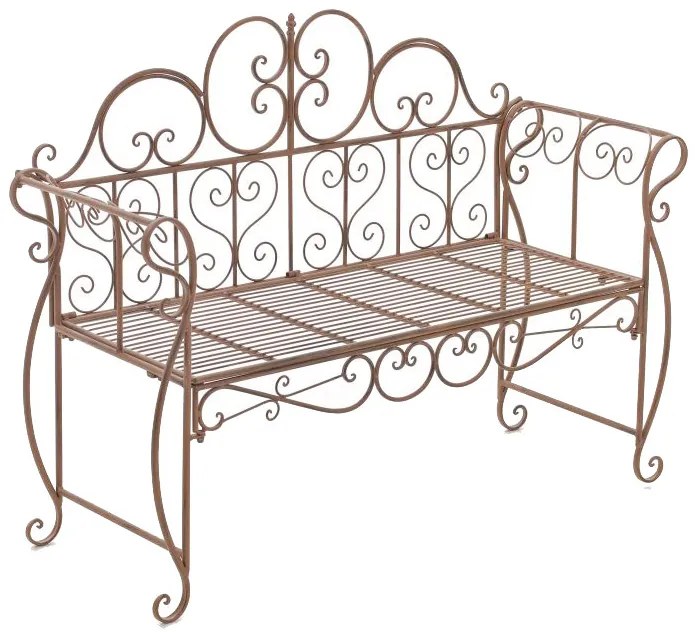 Zahradní lavička GS11173499 - Hnědá antik