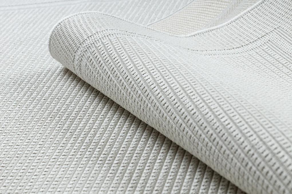 Dywany Łuszczów Kusový koberec Timo 5979 White – na ven i na doma - 120x170 cm