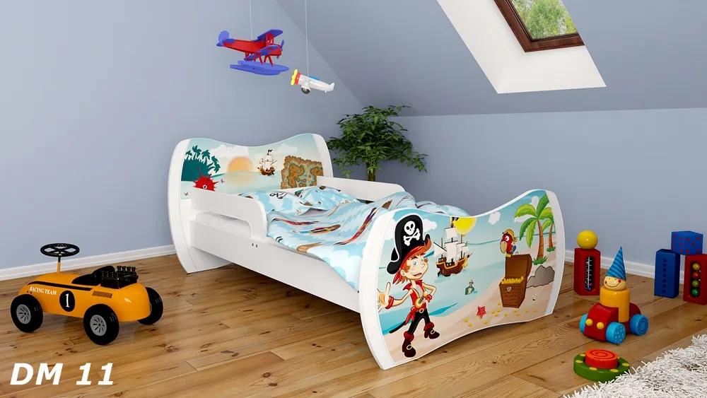 Dětská postel Dream vzor 11 140x70 cm