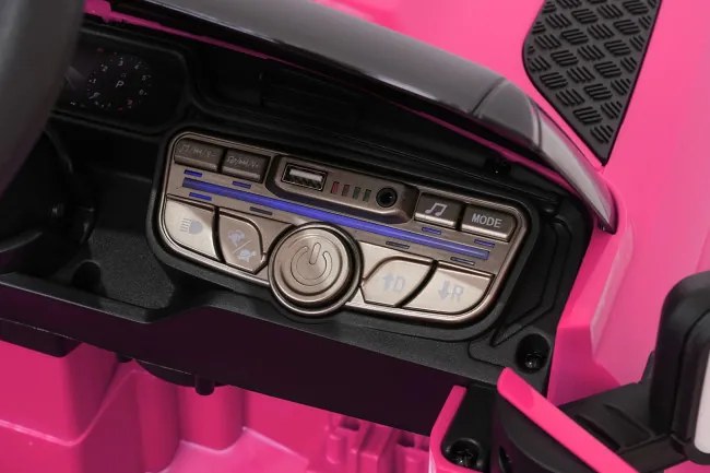 Elektrické autíčko Land Rover Defender růžové