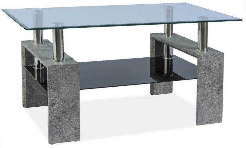 Casarredo Konferenční stolek LISA III - šedý kámen