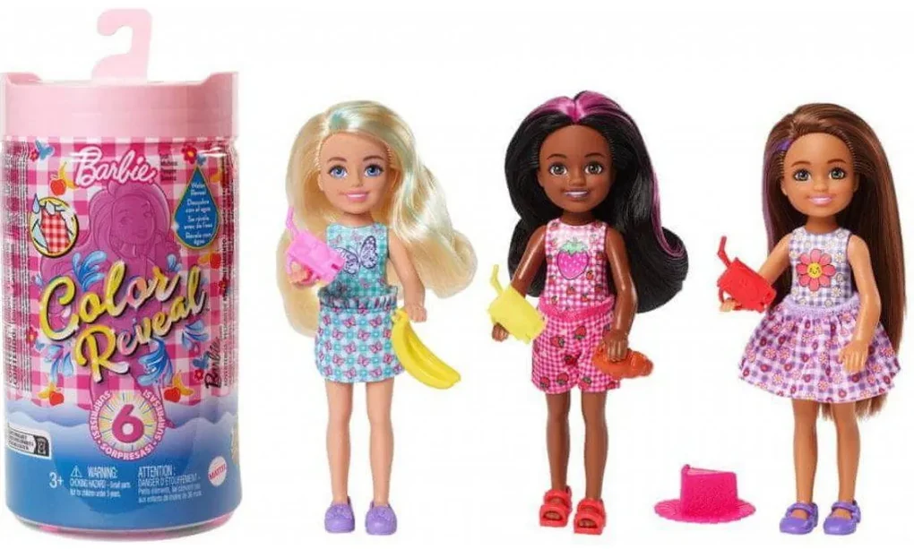 Mattel Barbie Color reveal Chelsea piknik HKT81 | BIANO