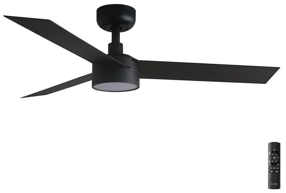 FARO Barcelona FARO 34289-1TW-LED Stmív. ventilátor CRUISER S LED/18W/230V 2700/4000/6500K + DO 34289-1TW