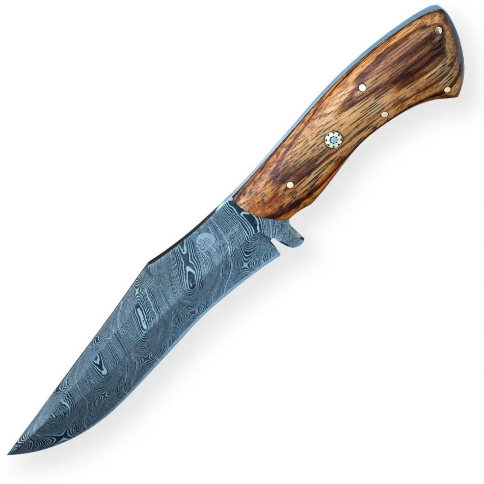 nůž Dellinger Damask Zebra Wood