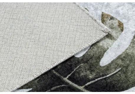 Dywany Luszczow Dětský kusový koberec MIRO 52102.801 pratelný  Monstera odchází protiskluz, zelená Rozměr koberce: 120 x 170 cm