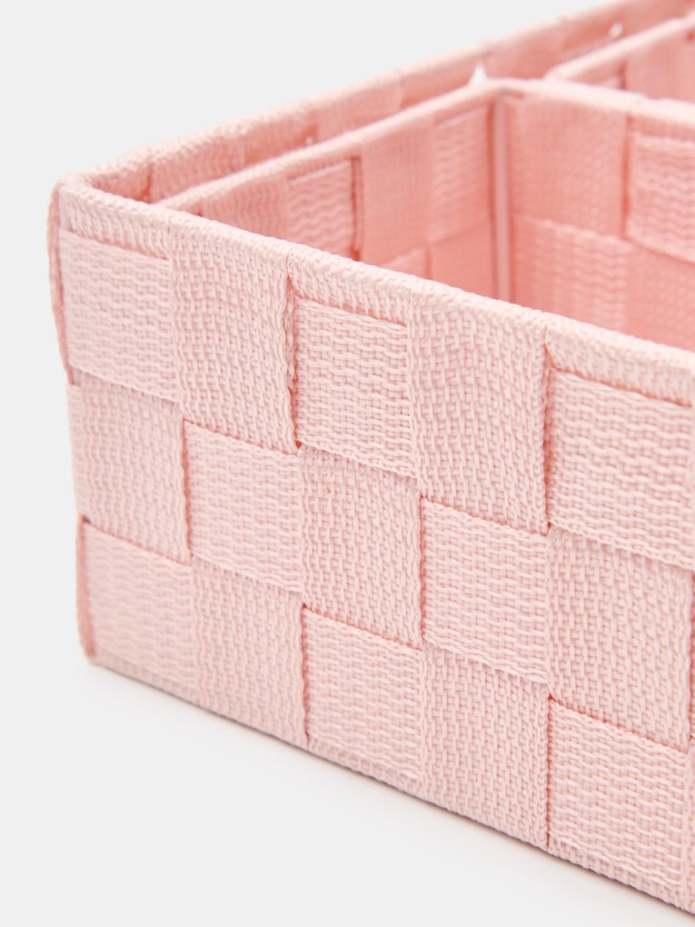 Sinsay - Pletené organizéry 4 pack - pastelová růžová