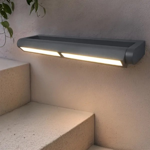 Brilagi -LED Venkovní nástěnné svítidlo SALERNO LED/24W/230V 66 cm antracit IP65