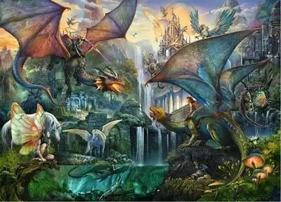 Ravensburger Magický les Draci / 9000 dílků / od 14 let