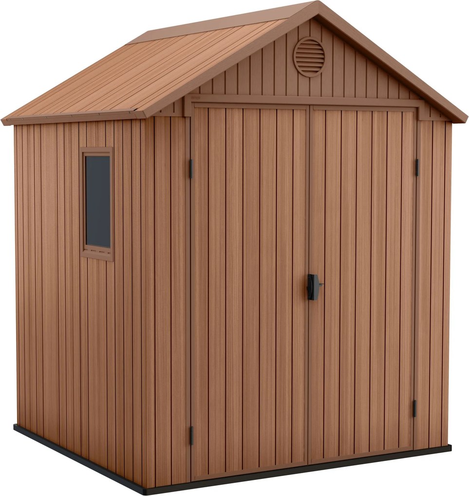 KETER DARWIN 6 x 6 zahradní domek, 190 x 182 x 221 cm, hnědý 17210353