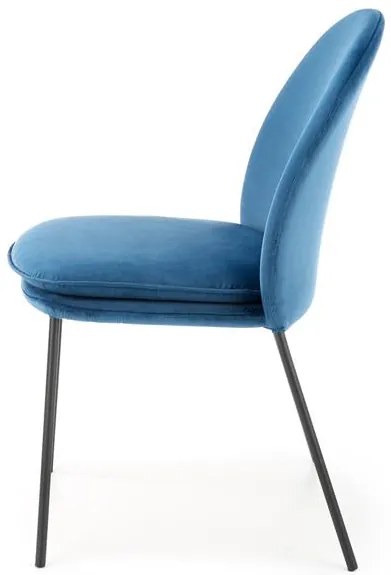 HALMAR K443 židle tmavě modrá