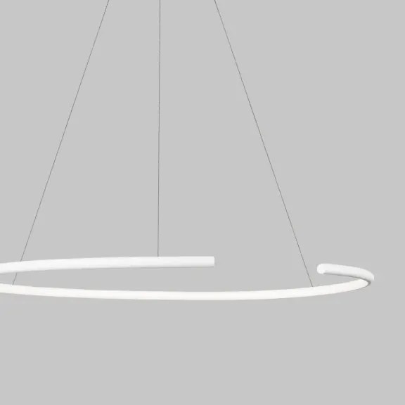 LED lustr Breda 70 bílé