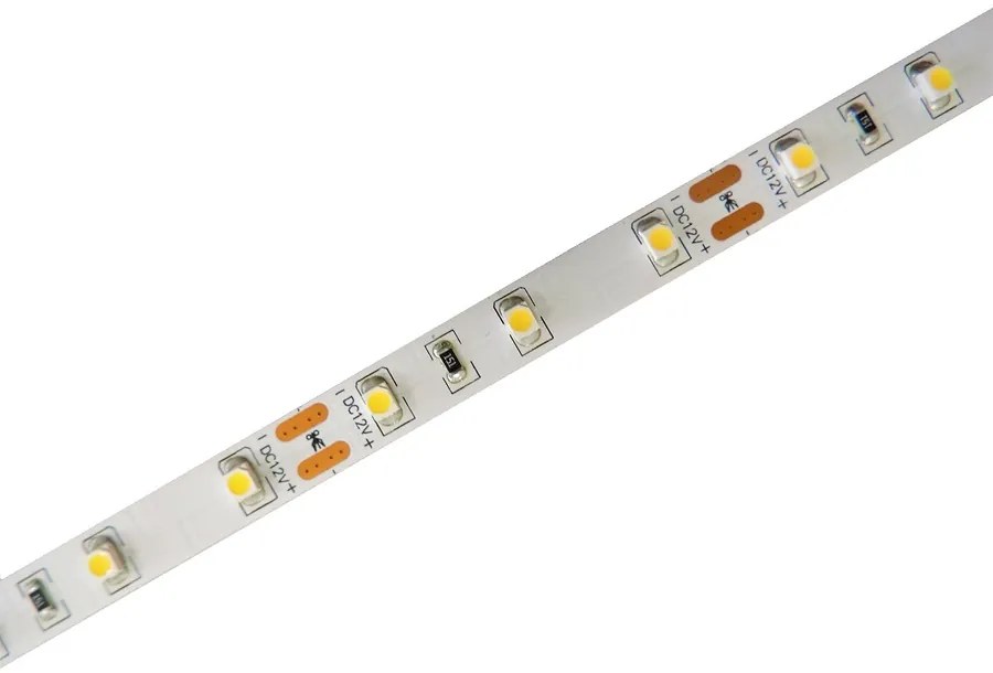 PROFI LED pásek 4,8W/m, 12V, IP20, 60LED/m, 3528 Barva světla: Studená bílá, 6500K