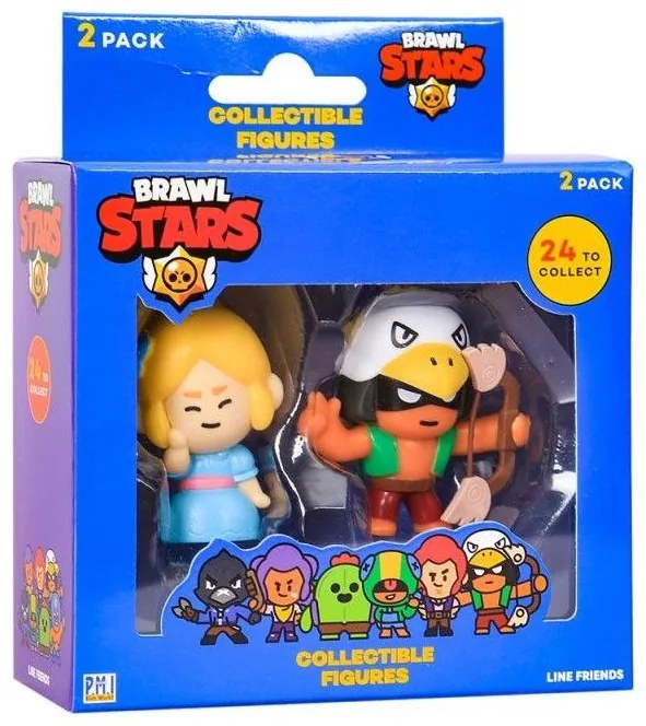 Figurky brawl stars 2 pack piper a bo