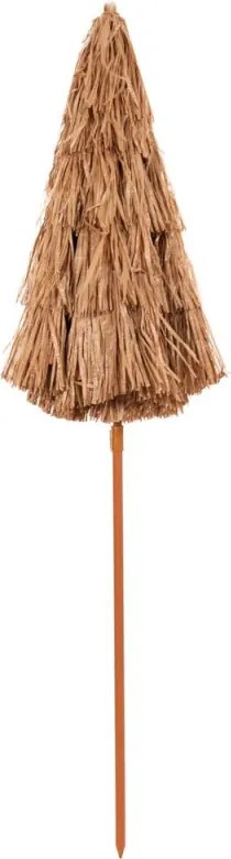 Zahradní slunečník 135 cm SPRINGOS HAVAJ BU0023 hnědý