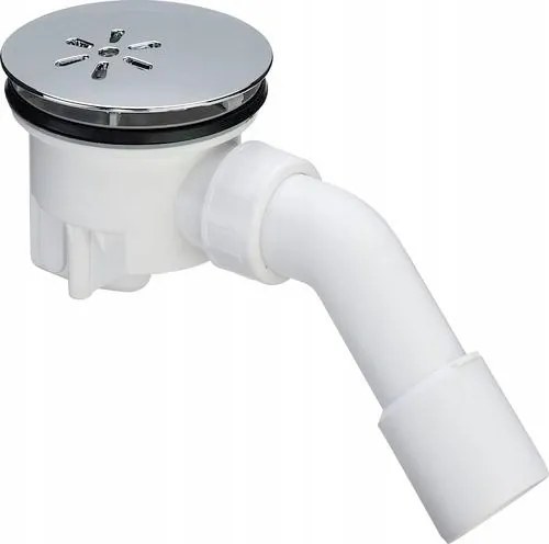 Viega Tempoplex, sifon pro sprchové vaničky o průměru 90 mm 6956EX, chromová, 364786