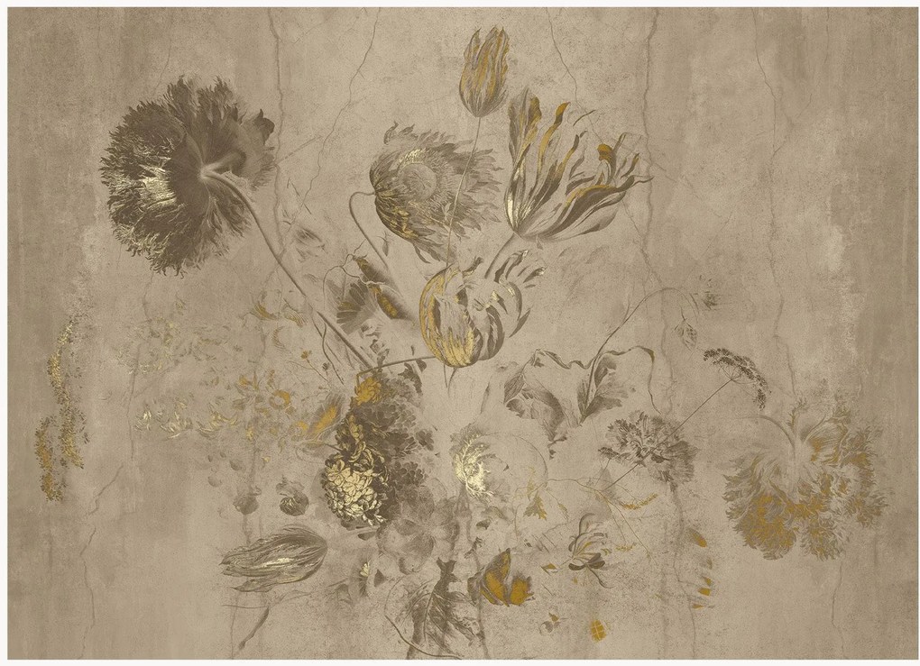 Tapeta Frans Uyterlinde - Fresco Flowers