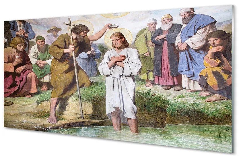 Obraz na skle obrázek Ježíše 100x50 cm