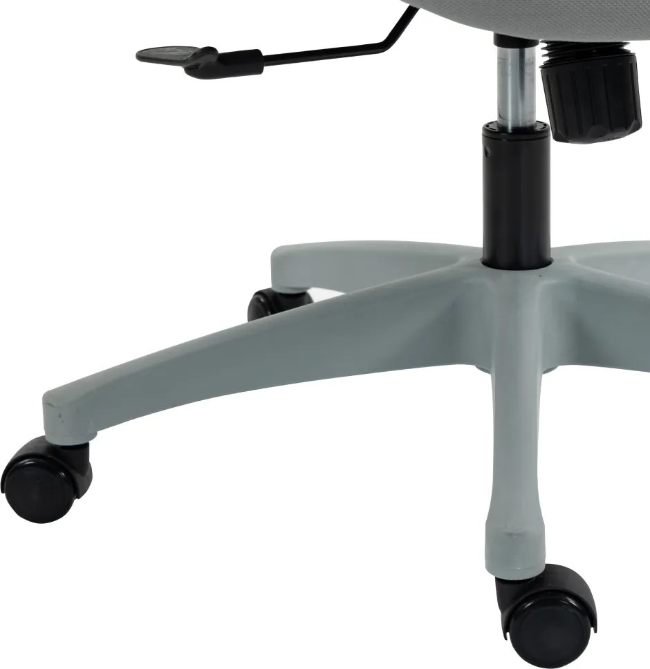 Ergonomická kancelářská židle COSMO - šedá síťovina / nosnost 150 kg